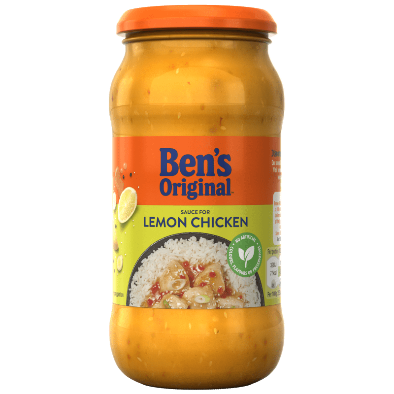 Lemon Chicken Sauce | 450g Cooking Sauce | Ben's Original™ UK