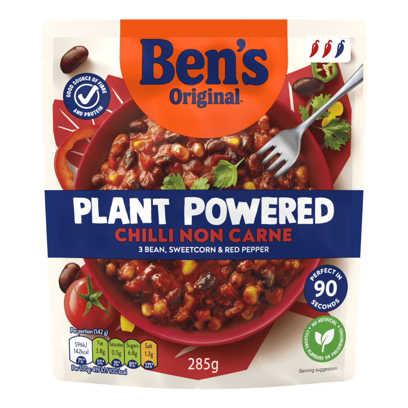 Ben's Plant Powered 3-bean Chilli Non Carne | Ben's Original