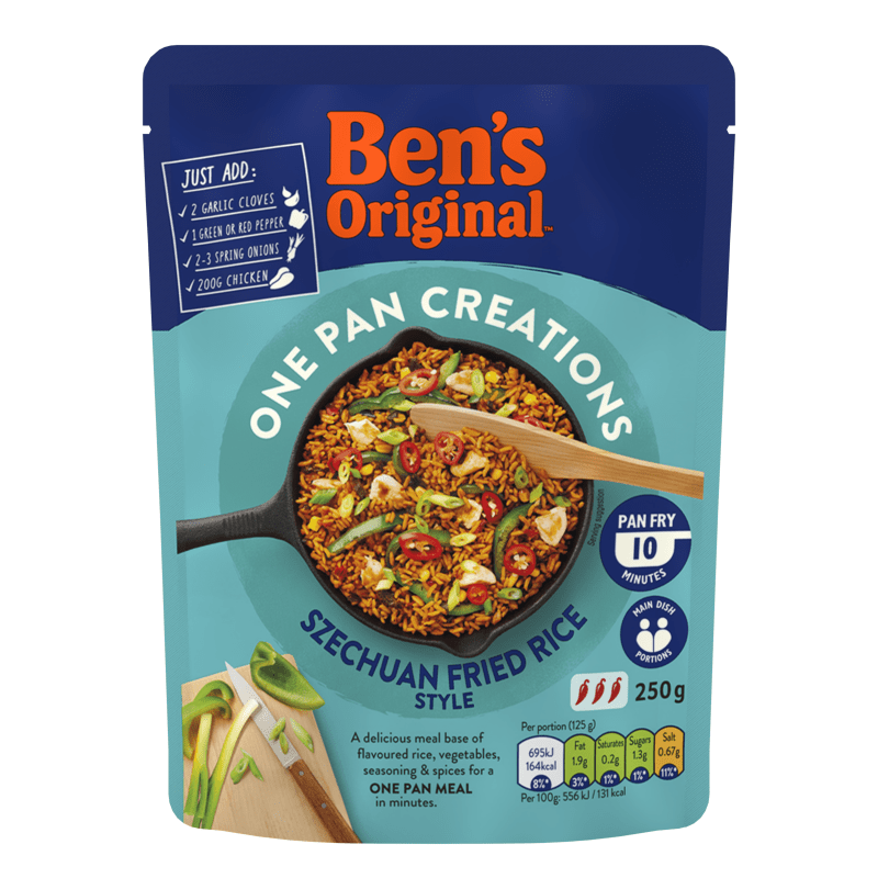 Ben's Original™ Szechuan Fried Rice Style One Pan Creations | Ben's ...