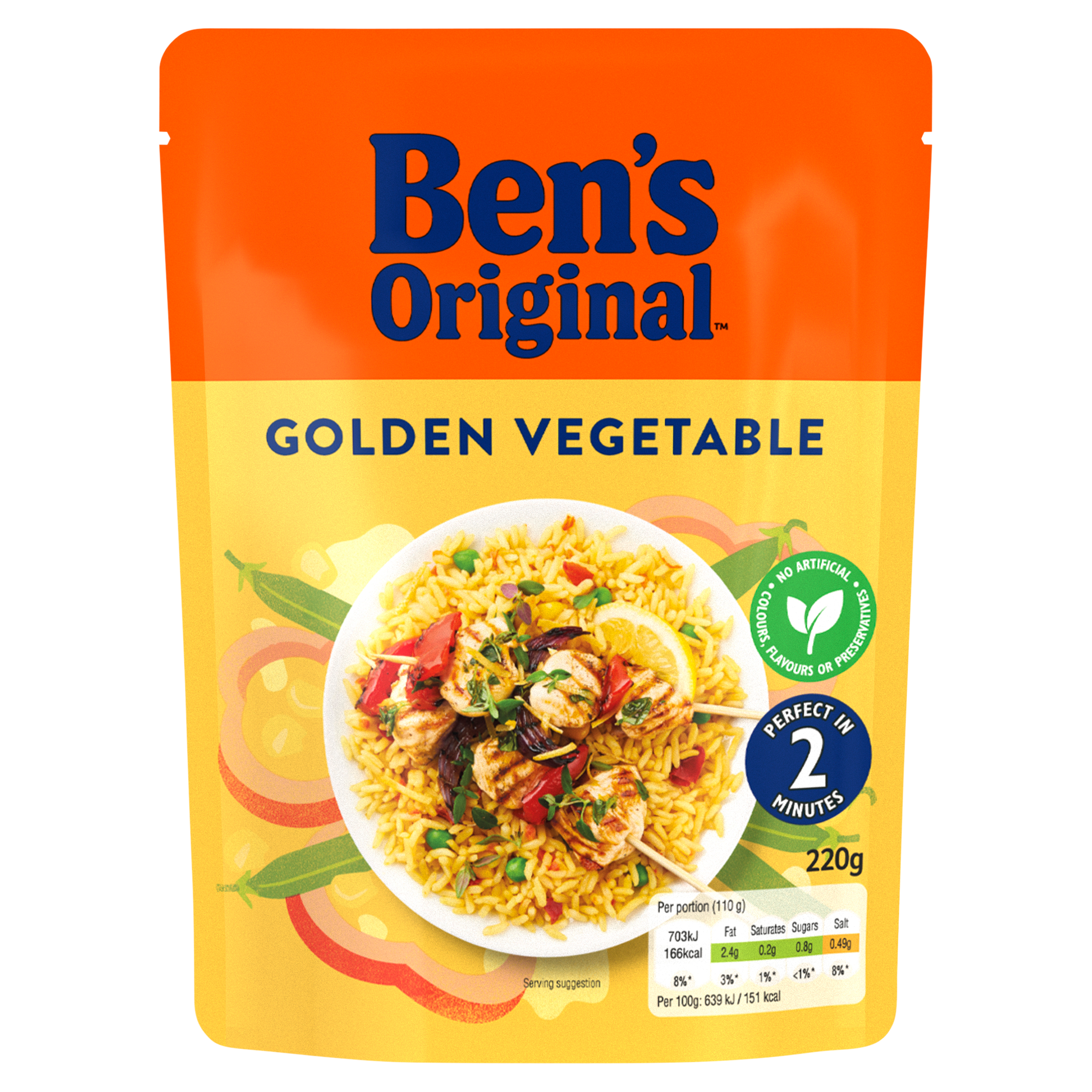 Ben's Original™ Golden Vegetable Microwave Rice | Ben's Original