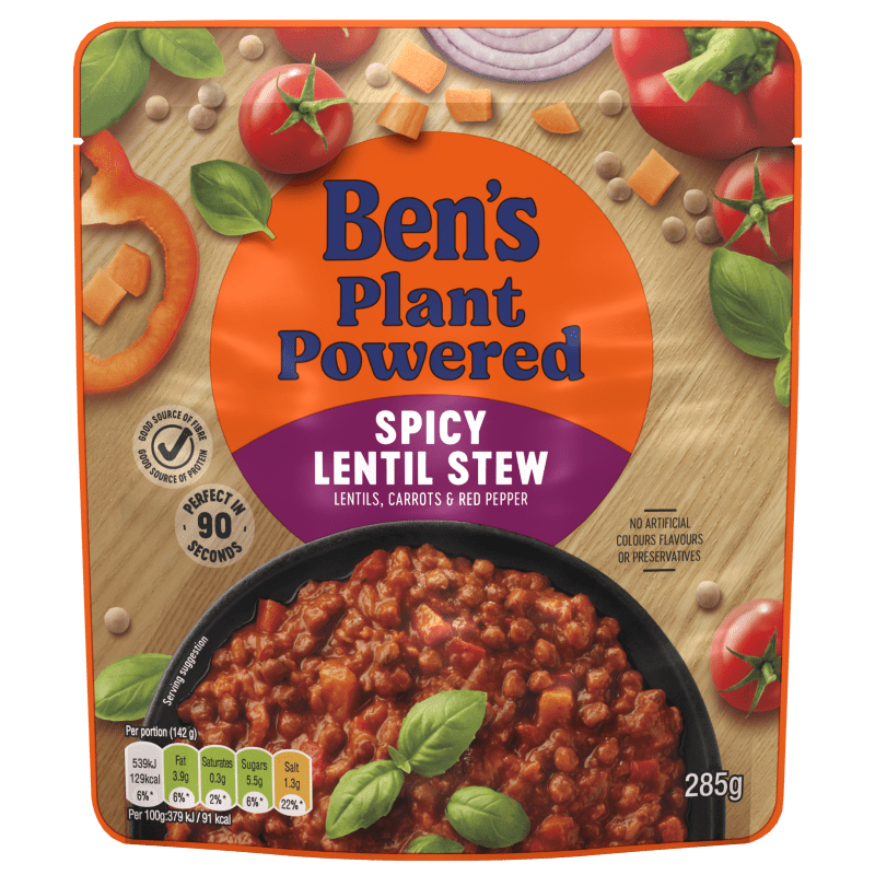 Ben's Plant Powered Spicy Lentil Stew | Ben's Original